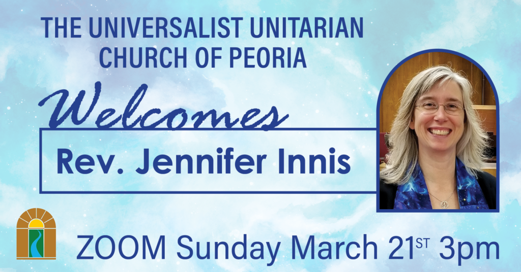 Installation of Reverend Jennifer Innis - Mar 21 - Universalist ...