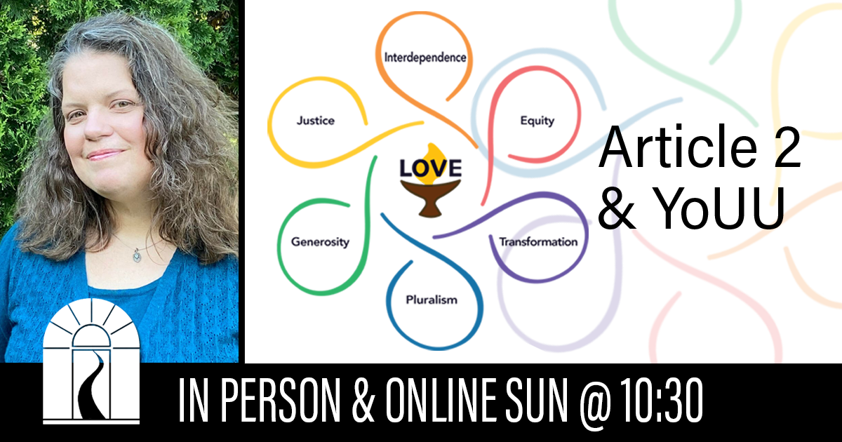 Article 2 and YoUU - Universalist Unitarian Church of Peoria
